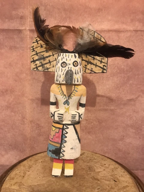 ANTIQUE DOLL STYLE Tawa Hopi Kachina Sun Native American £45.00 ...
