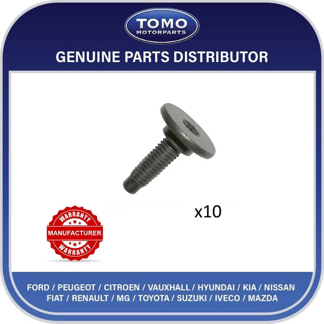 FIAT ALFA ROMEO Lancia Bumper Bolt Screw M6 Torx Metal 51810310 X 10 £ ...