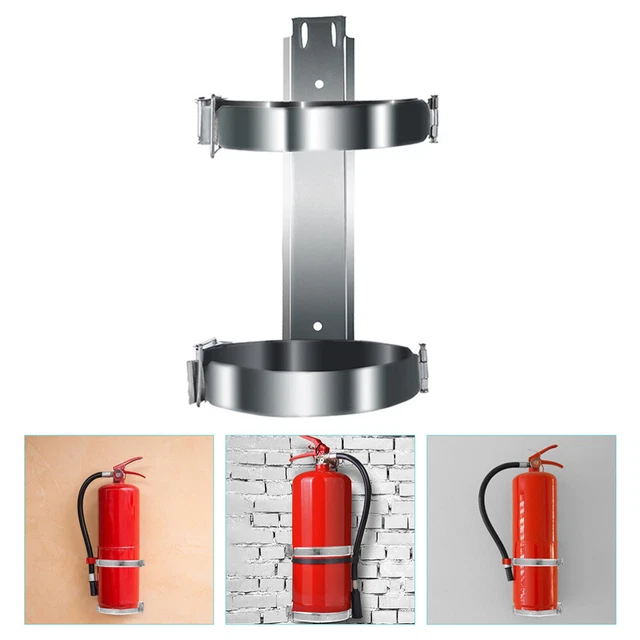 OFFICE PORTABLE HANGER Fire Extinguisher Bracket Extinguisher Wall ...