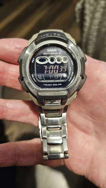 CASIO G-SHOCK GW-810D (3050) Men's Watch Tough Solar Stainless Steel ...