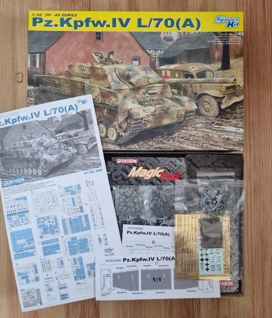 DRAGON 6689 PZ.KPFW IV L/70 (A) smart kit 1/35 Magic tracks £49.99 ...