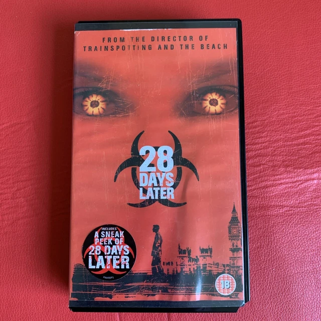 28 DAYS LATER Rare Horror Vhs Video Tape - & Pure Rage Making Of 28 ...