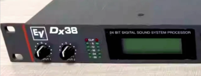ELECTRO-VOICE EV DX38 Digital Speaker Signal Processor- 24 Bit (DHL or ...