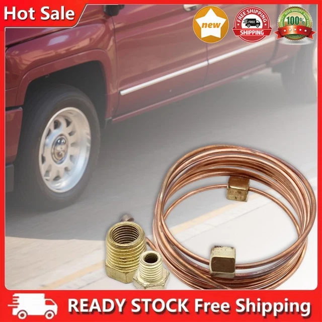 72 INCH MECHANICAL Oil Pressure Gauge Install Kit with Fitting for Car ...