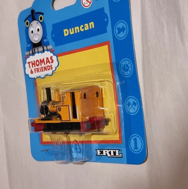 THOMAS THE TANK Engine & Friends ERTL DUNCAN TRAIN DIECAST NEW & SEALED ...
