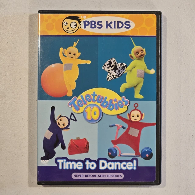 TELETUBBIES 10 - Time To Dance! DVD 2007 PBS KIDS CHILDREN'S FAMILY ...