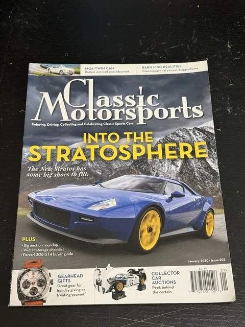 CLASSIC MOTORSPORTS MAGAZINE January 2020 The New Stratos £3.76 ...
