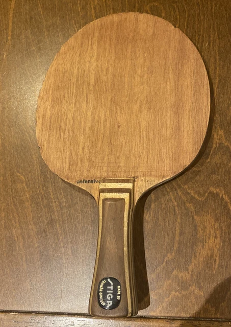 RARE VINTAGE STIGA Hans Alser 5 Ply blade £85.00 - PicClick UK