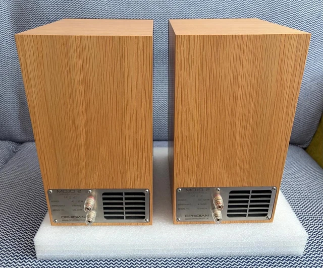 OPHIDIAN MOJO 2 Loudspeakers oak, Boxed Excellent £720.70 - PicClick UK