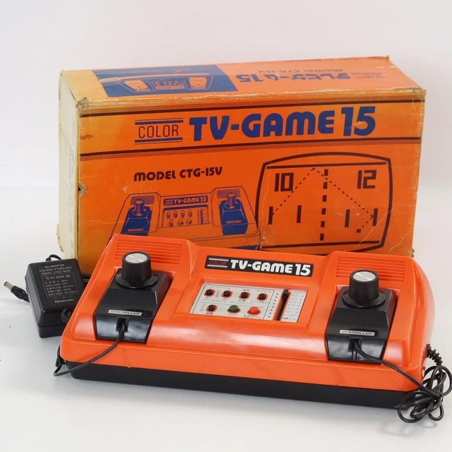 NINTENDO COLOR TV GAME 15 Console Boxed CTG15V Tested System 3287457 £ ...