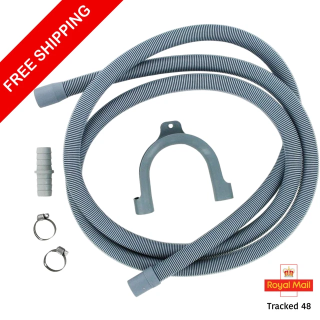 UNIVERSAL WASHING MACHINE Dishwasher Drain Waste Hose Extension Pipe ...