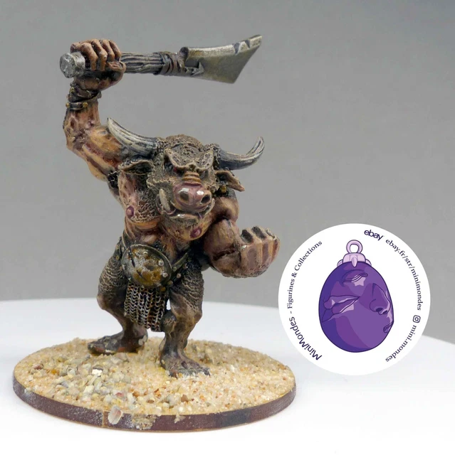 WARHAMMER, OLD WORLD, beastmen, beastman, Minotaure, Doombull, Minotaur ...