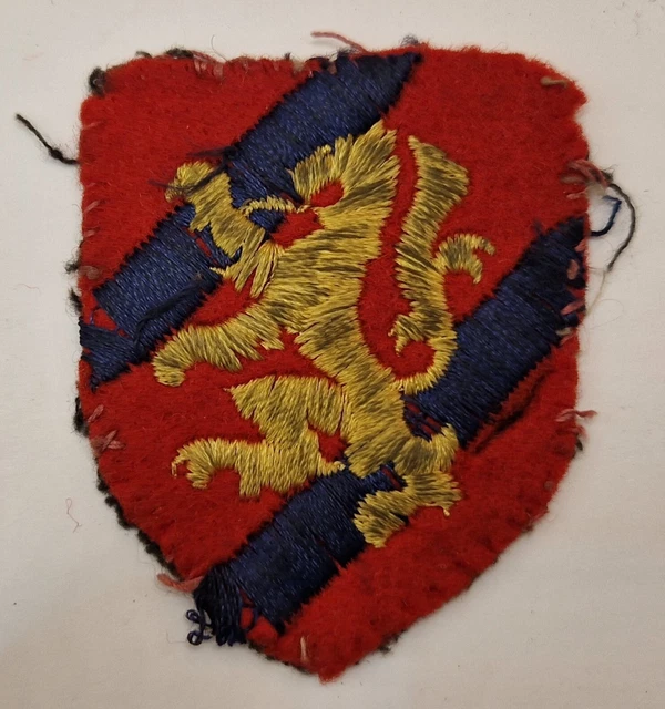 WW2 BRITISH ARMY 29th Royal Engineers Group Formation Flash Sign Patch ...