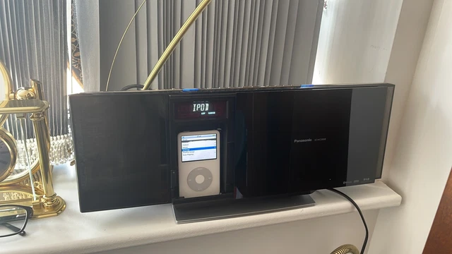 PANASONIC SC-HC55DB COMPACT Stereo Micro HiFi System CD iPod DAB USB FM ...