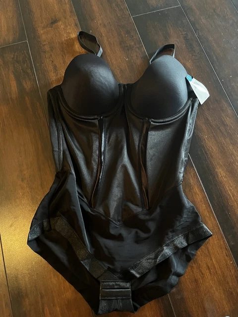 MAIDENFORM ULTRA FIRM Body Shaper Bodysuit Built in Bra-38C, NWT £18.23 ...