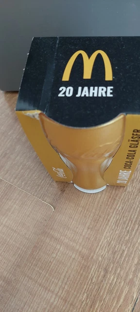 COCA COLA GERMANY McDonalds 2025 - 20 Year Limited Edition Special Gold ...