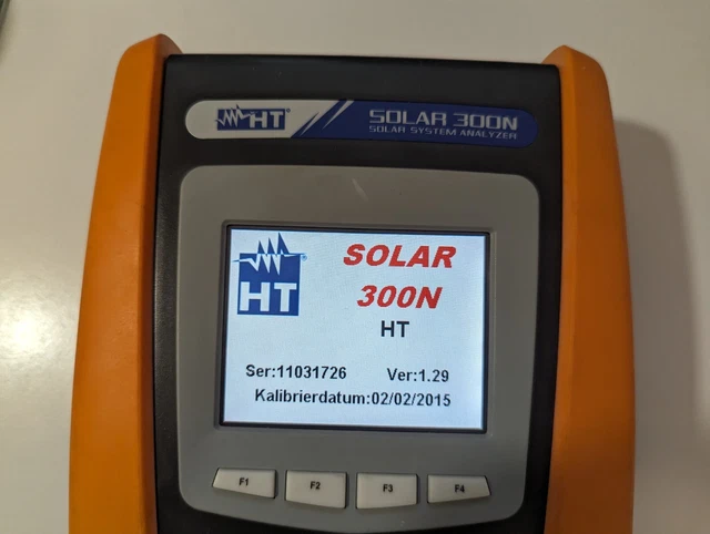 HT SOLAR 300N Messgerät für 1/3 ph. Photovoltaik Wechselrichter PV ...
