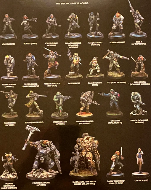 INFINITY CODEONE - Ariadna - Collection Pack - Miniature Selection ...