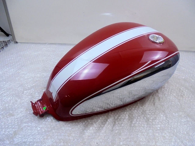 BSA GOLD STAR Red White Chrome Fuel Tank New T10010B10010A £399.99 ...