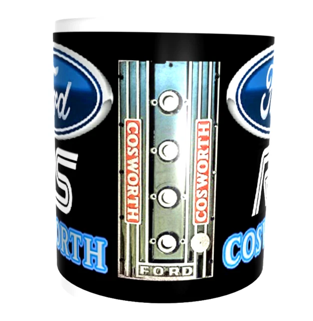 FORD RS COSWORTH Engine TwinCam Mug mk1 mk2 RS2000 RS1800 lotus Mexico ...