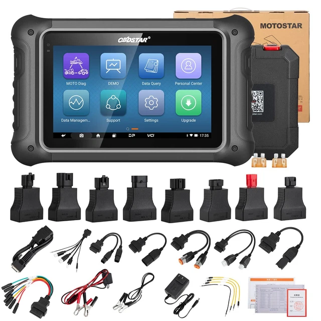 OBDSTAR MOTOSTAR SCANNER Programmatore Diagnostico Moto/Snow Mobile/ATV ...
