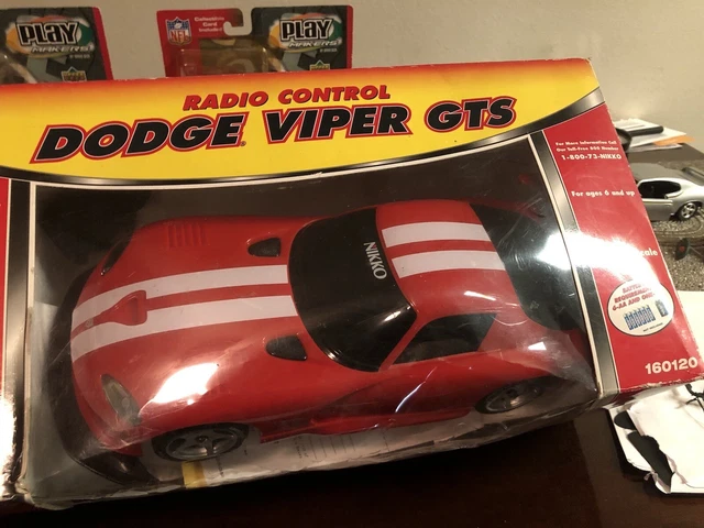 NIKKO DODGE VIPER GTS Radio Control RC Box Only 1/16 $0.99 - PicClick