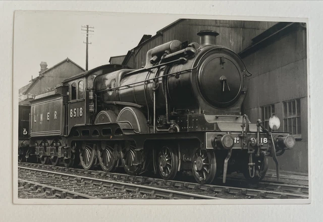 LNER RAILWAY LOCOMOTIVE Photograph - 8518 Ipswich Shed - A413 £3.50 ...