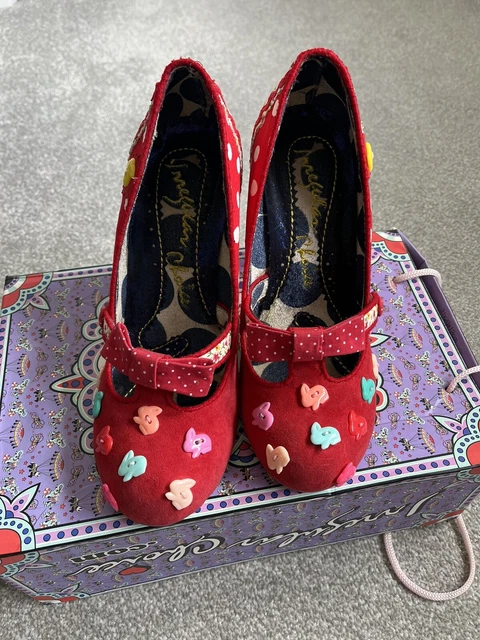 IRREGULAR CHOICE I’M Bossy Rare Red Heels EU Size 40 £100.00 - PicClick UK