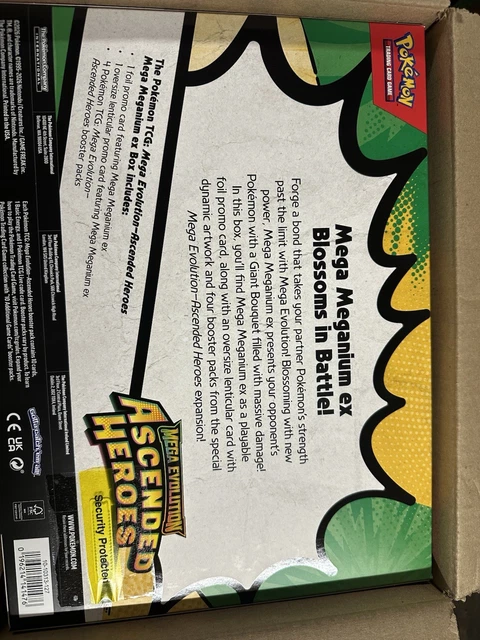 POKÉMON TCG MEGA Evolution Ascended Heroes Mega Meganium EX Box Booster ...