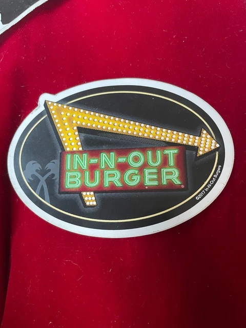 IN-N-OUT BURGER NEON Sign Sticker 2019 4" Fast Food Promo Giveaway £4. ...