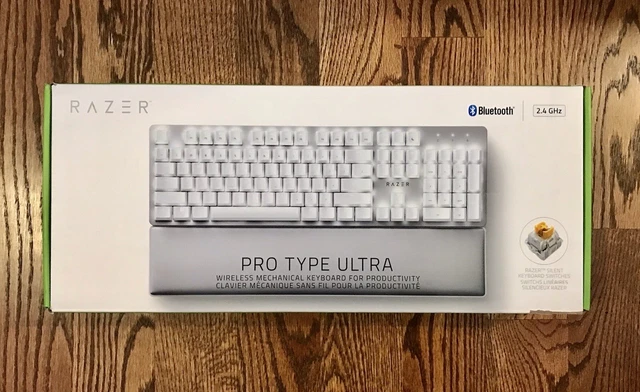 RAZER PRO TYPE Ultra Wireless Mechanical Keyboard: Silent, Linear ...