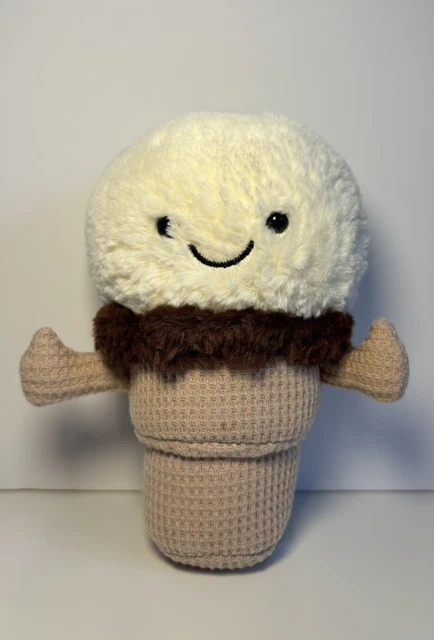 JELLYCAT AMUSEABLES ICE Cream Cone (retired) £16.15 - PicClick UK