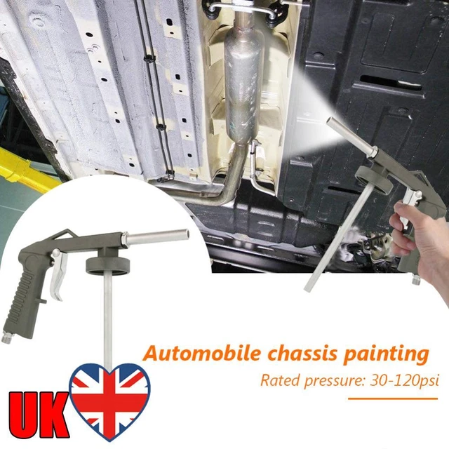 PORTABLE AUTO ARMORED Chassis Painting Coating Gun Steel Undercoating ...