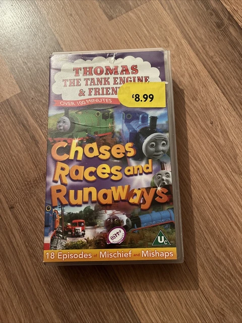 THOMAS THE TANK Engine And Friends - Chases, Races And Runaways (VHS ...