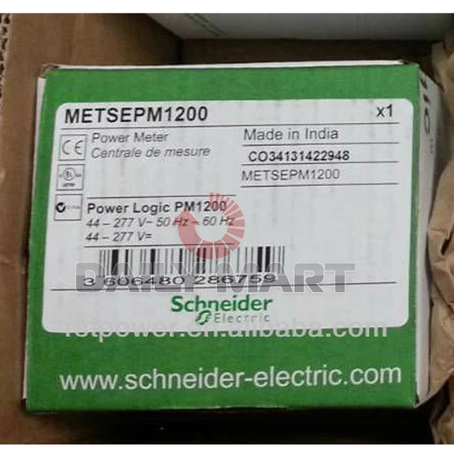 NEW SCHNEIDER POWER Meter w/ Communication METSEPM1200 PowerLogic ...