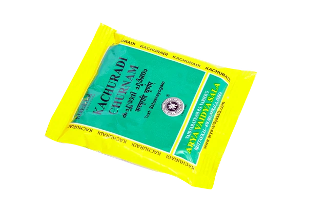 ARYA VAIDYA SALA Kottakkal Ayurvedic Kachuradi Choornam / Powder (3 X ...
