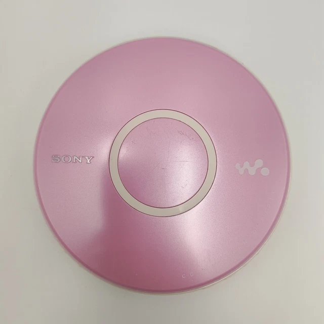 SONY WALKMAN PERSONAL Portable CD Player Pink - Model D-EJ011 - Read ...