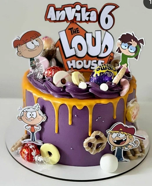 PERSONALISED THE LOUD House cake topper Birthday Cake Decoration ANY ...