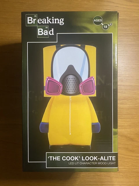 BREAKING BAD THE Cook Official LED Funny Look-ALite Mood Night Table ...