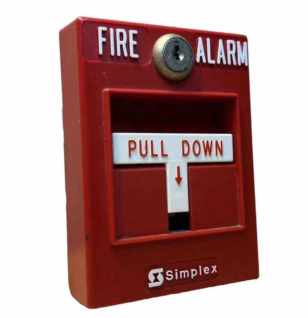 SIMPLEX 2099-9795 ADDRESSABLE Fire Alarm Pull Station (MapNet II) $26. ...