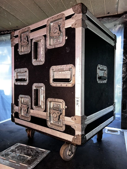 12U SPACE AMP Rack Mount ATA Roadcase Flight Case 20 Inch Depth W ...