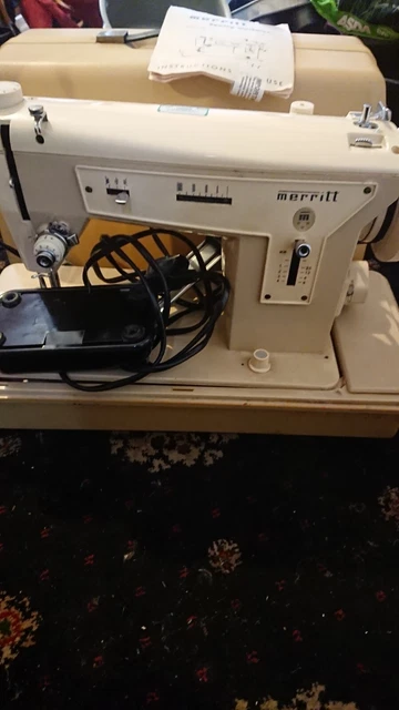 SINGER MERRITT SEWING Machine, Fully Working And Tested, Vintage, Rare ...