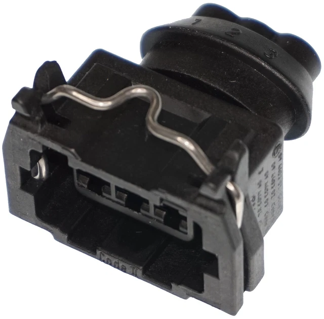 BMW CÂBLAGE CÂBLE Prise Connecteur Terminal Boîtier 3-Pole 12521427789 ...