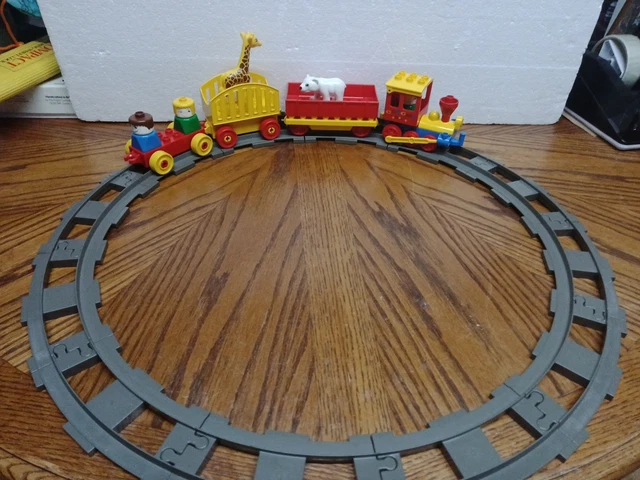 RARE LEGO DUPLO Push Locomotive Circus Engine Train Set All As Photos £ ...