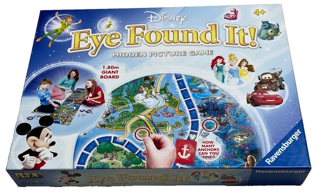 EYE FOUND IT ! : Disney Hidden Picture Ravensburger Game - In Vgc £15. ...