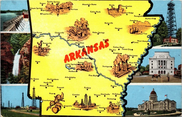 Arkansas Map