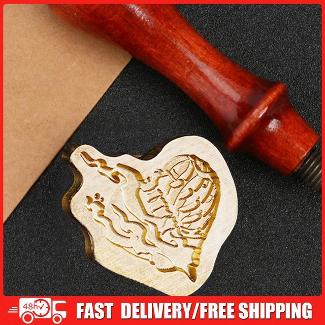 DIY ART SEAL Head Multipurpose Metal Wax Seal Stamp Head for Wedding ...