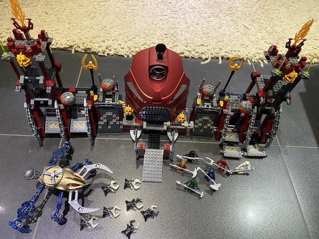 LEGO BIONICLES BATTLE of Metru Nui (Fortress) + Instructions 8759, 100% ...
