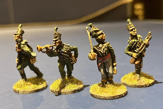 28MM NAPOLEONIC BRITISH Rifles, Elite Miniatures, Pro-painted, Sharpe £ ...