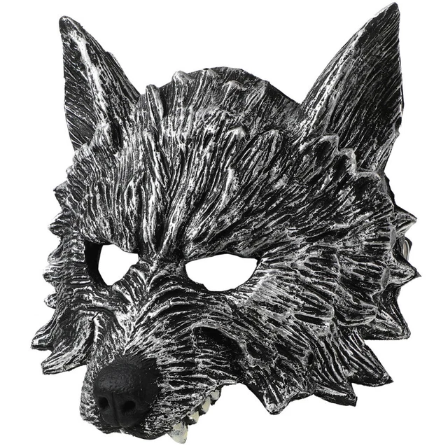HALLOWEEN MASQUE TÊTE De Loup Cosplay Deguisement Déguisement D ...